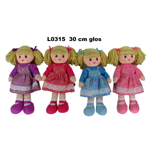 Igračka Krpena lutka 30cm 156556