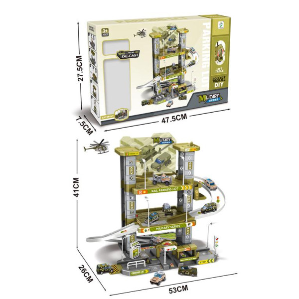 Igračka Vojna garaža set 978901