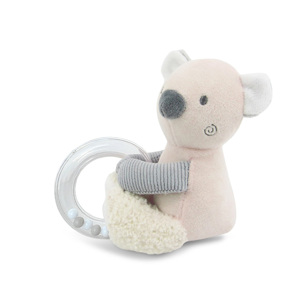 Lorelli Igračka Zvečka za bebe Bear Beige Natural 10191370008