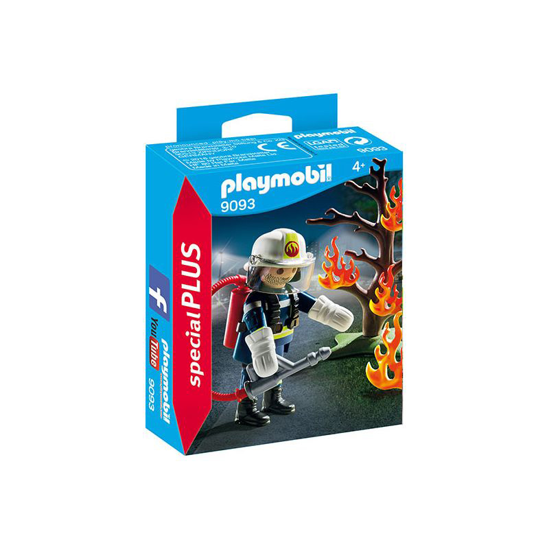 Playmobil Vatrogasac – Ugasi požar 9093