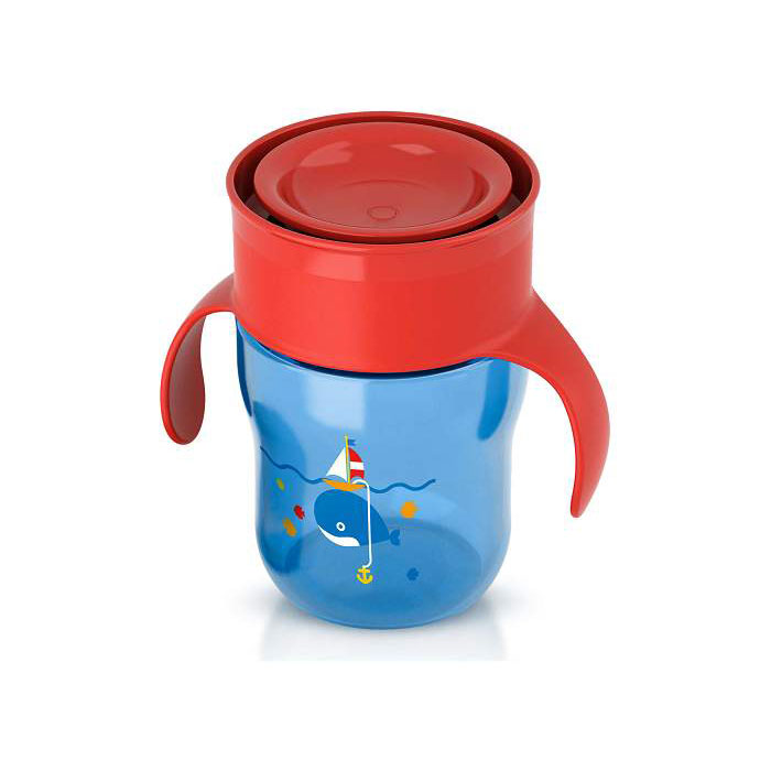 Avent Magična Šolja 260ml 9m+ Blue/Red SCF782/15