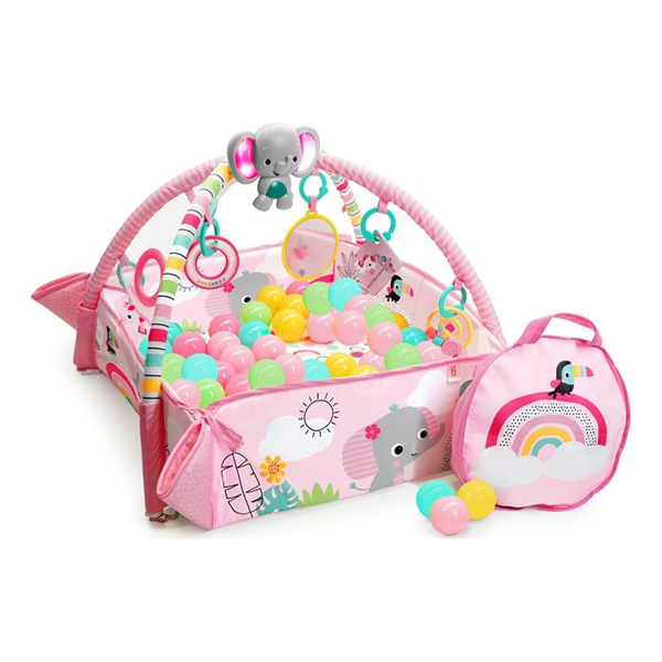 Kids II Bright Starts Bebi podloga za igru 5u1 Rainbow Tropics SKU12625