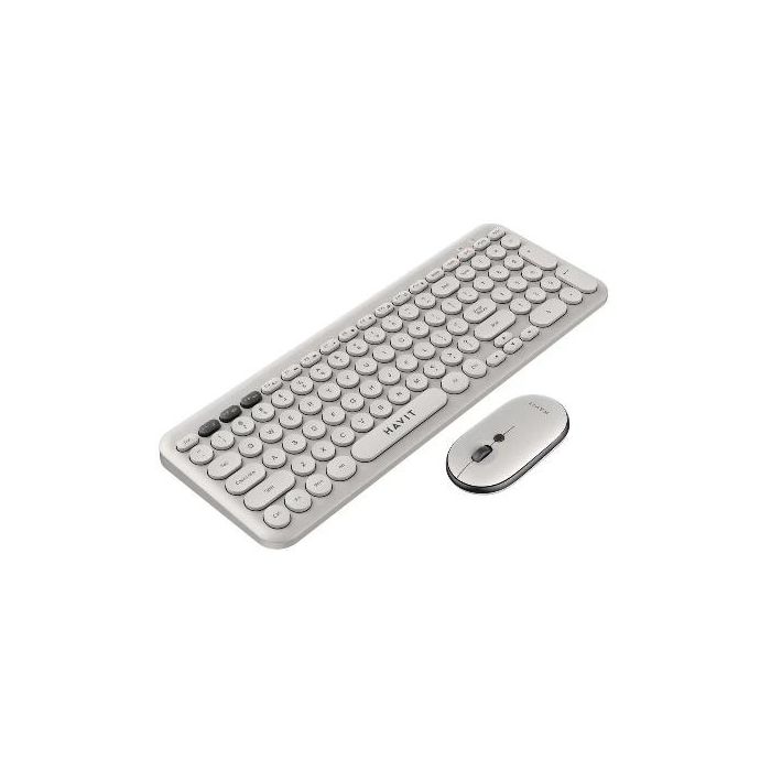 Havit bežični kombo ( miš + tastatura ) KB254GCM svetlo siva
