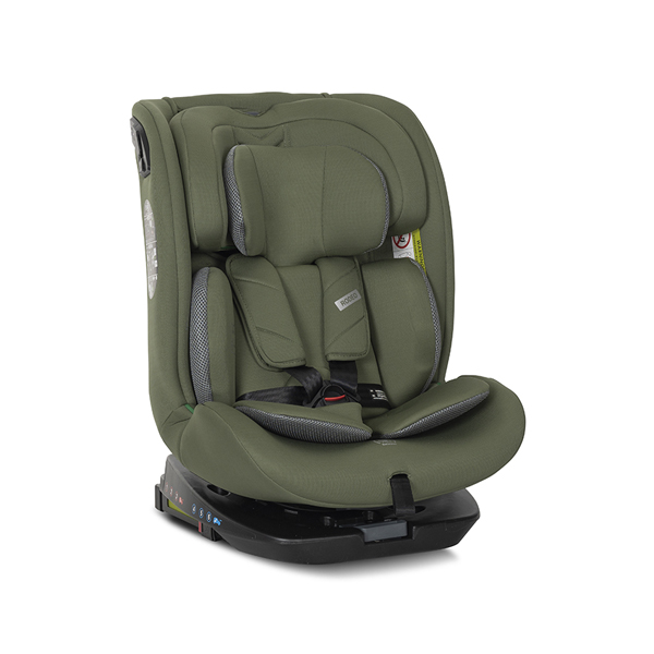 Lorelli Autosedište za decu Rodeo I-Size 40-150cm Isofix 360 Green & Grey 10071982513