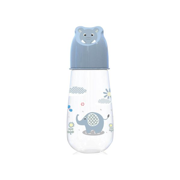 Lorelli Bebi flašica 125ml Animals sa likom Moonlight Blue 10200750001