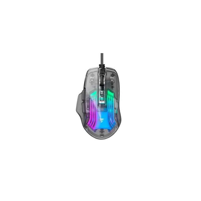 Havit USB miš MS1011SE transparent crna