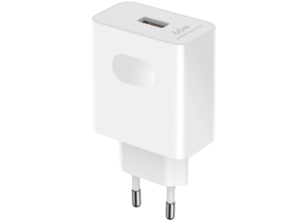 Zidni punjac HONOR SuperCharge Power Adapter/66W/bela sa USB-C kablom (1m/6A)