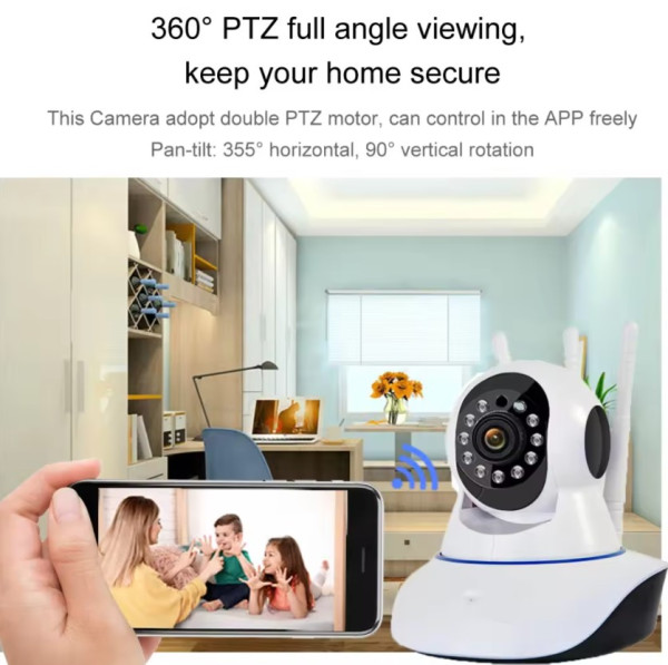 CAM-IP3MP-Q11 GMB kamera 3 mpix microSD iCSee xmeye pro app Two-way voice PTZ (alt. ICAM-WRHD-02 )