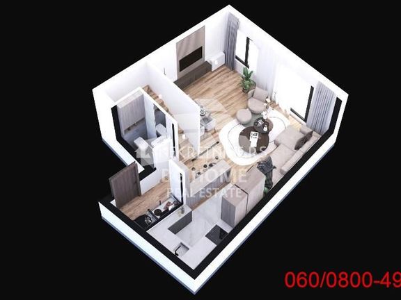 2.5 stan u LUX novogradnji, Metohijska ID#3263