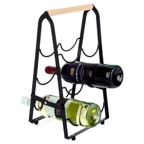 Stalak za vino za 6 flaša 21 x 17 x 38 cm