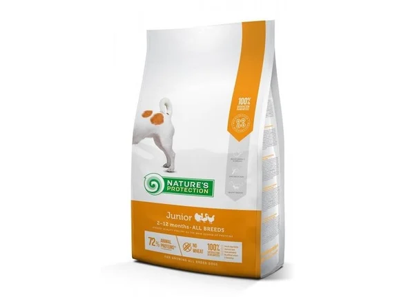 Nature's Protection Super Premium Hrana za štence All Breeds Junior 2-12m Živina 7.5kg