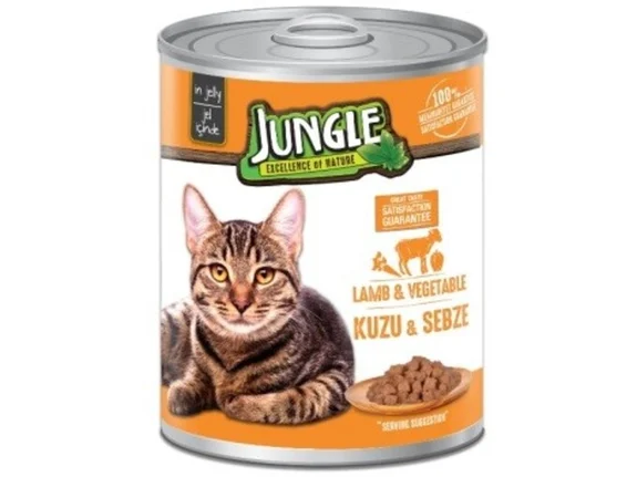 Jungle Konzervirana hrana za mačke jagnjetina i povrće