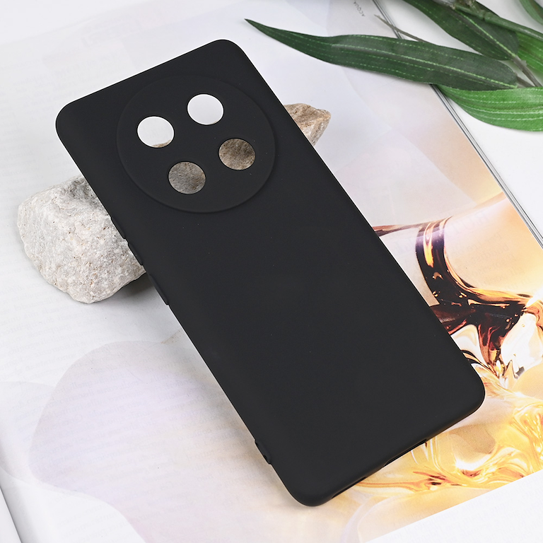Zastitna maska (futrola) Teracell Soft Velvet - Huawei Honor Magic 7 lite crna