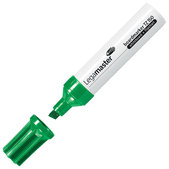 Marker za belu tablu/flipchart kosi vrh 2-7mm TZ150 Legamaster 7-115004 zeleni