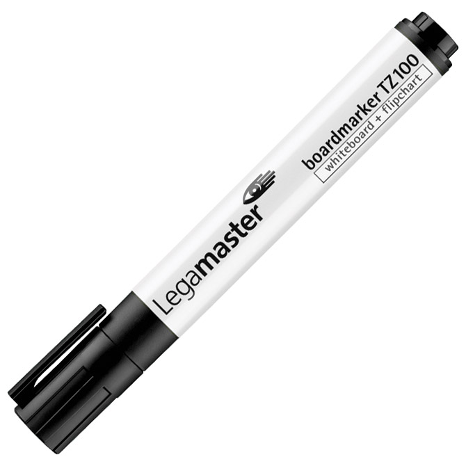 Marker za belu tablu/flipchart okrugli vrh 1,5-3mm TZ100 Legamaster 7-110501 crni