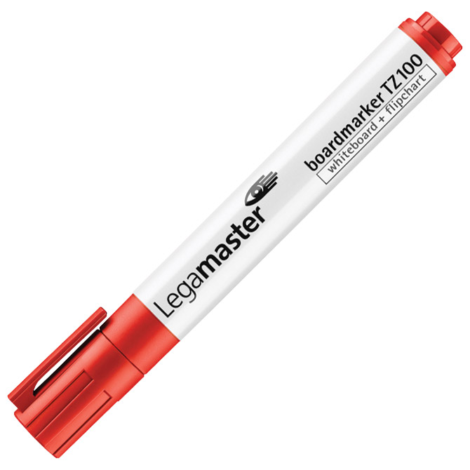 Marker za belu tablu/flipchart okrugli vrh 1,5-3mm TZ100 Legamaster 7-110502 crveni