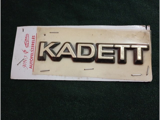 Oznaka za auto kadett