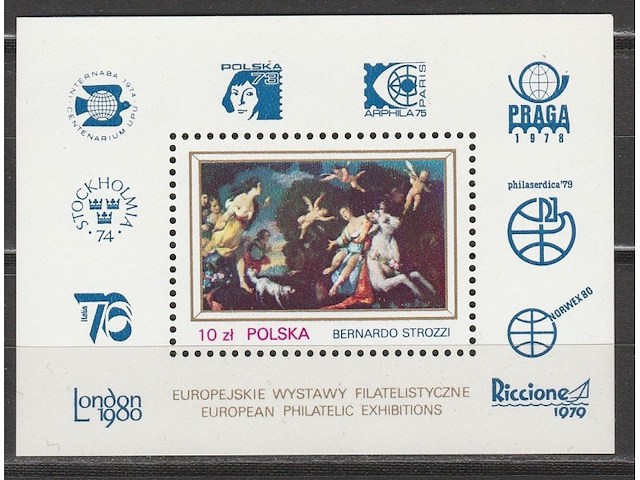Poland, Poljska - 1979 - EUROPHIL `79 - MNH