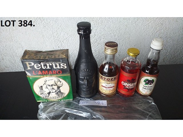 Unučići čokanji male flašice minibottle fraklić LOT.384