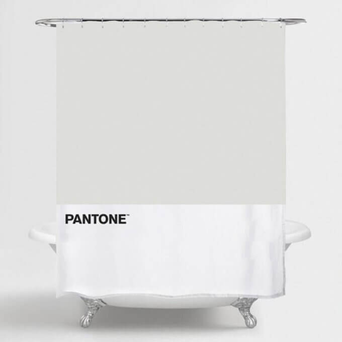 Balvi x Pantone zavesa za kupatilo