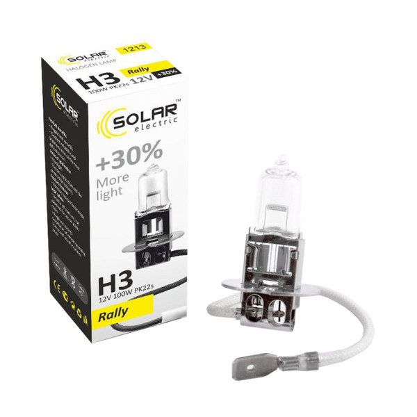SIJALICA 12V H3 100W PK 22S +30% VIŠE SVETLA