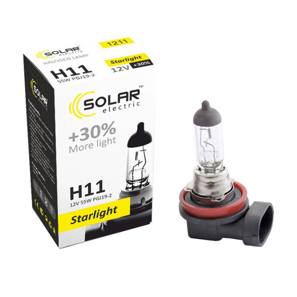 SIJALICA 12V H11 55W PGJ19-2 STARLIGHT +30% VIŠE SVETLA