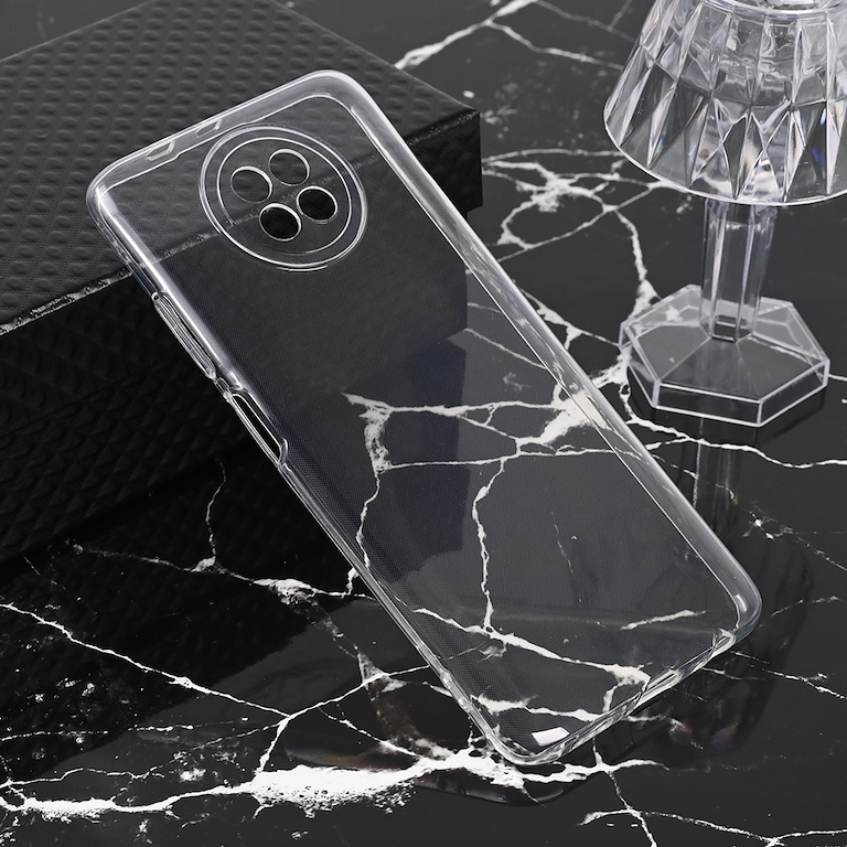 TORBICA SILIKONSKA ULTRA THIN ZA XIAOMI REDMI NOTE 9T/REDMI NOTE 9 5G TRANSPARENT