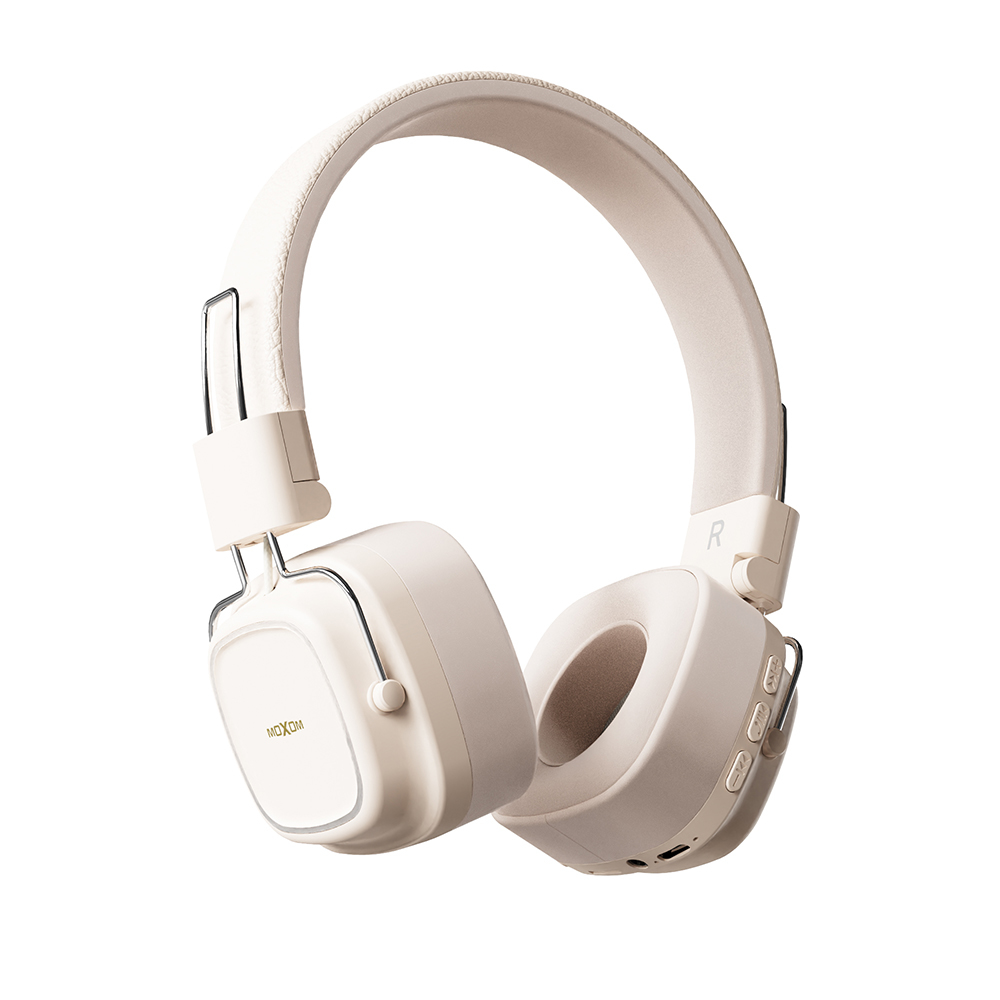 Slusalice bluetooth Moxom MX-WL88 krem (MS)