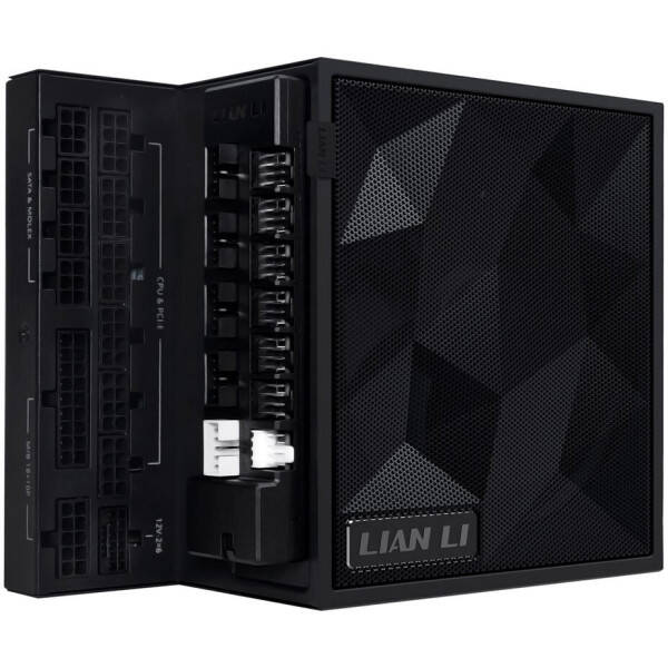 NAPAJANJE 1200W LIAN LI EDGE 80PLUS GOLD PCIE 5.1, ATX 3,1 USB HUB, CRNO
