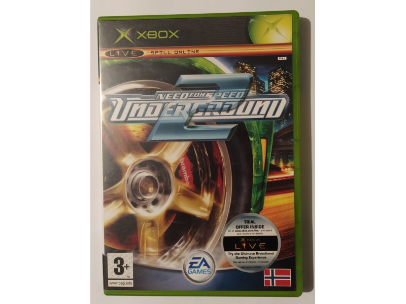 Need for Speed Underground 2 - Xbox Classic