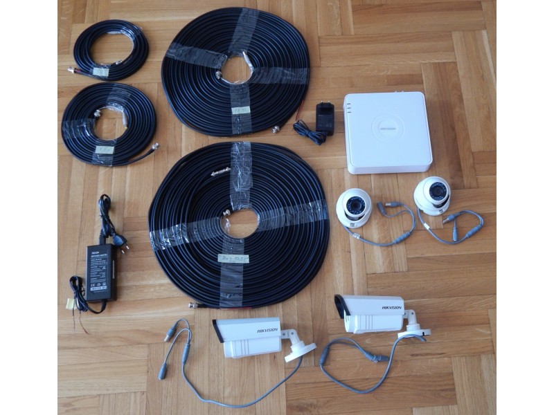 Video nadzor HIKVISION, 4 kamere i DVR , 1TB
