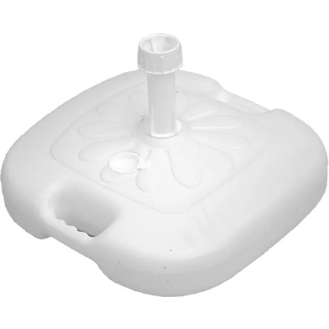 Postolje za suncobran belo 45x45cm - 20lit