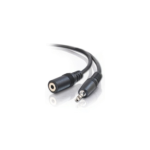 Kabl audio 3.5mm - 3.5mm M/F (produžni) 3m crni