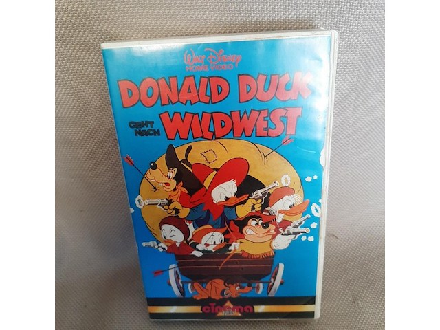 Donald Duck Walt Disney VHS