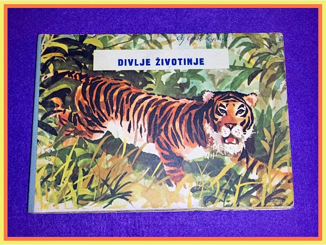 slikovnica DIVLJE ŽIVOTINJE ✰ ˚ ❤ ★