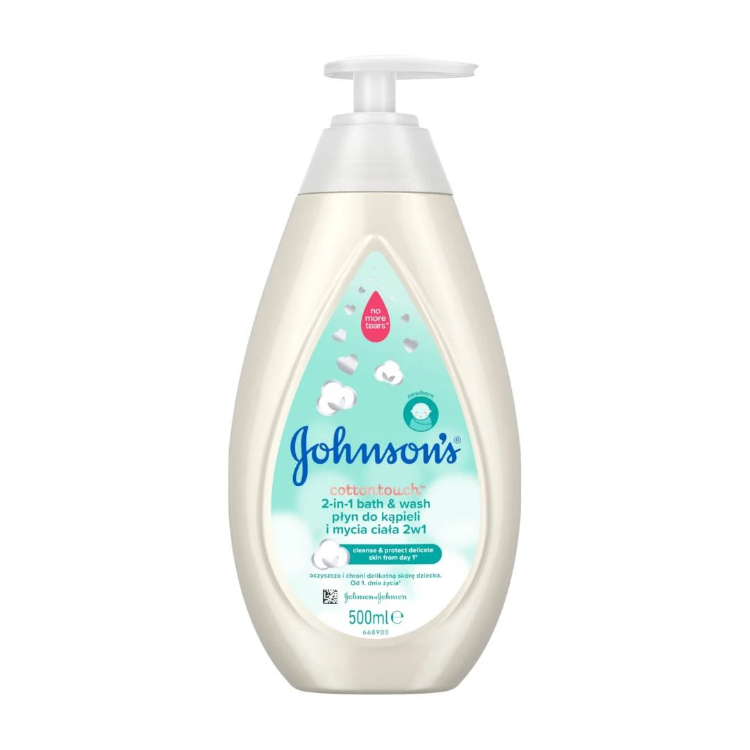 Johnson's® Baby CottonTouch 2u1 Kupka i Šampon 500 mL