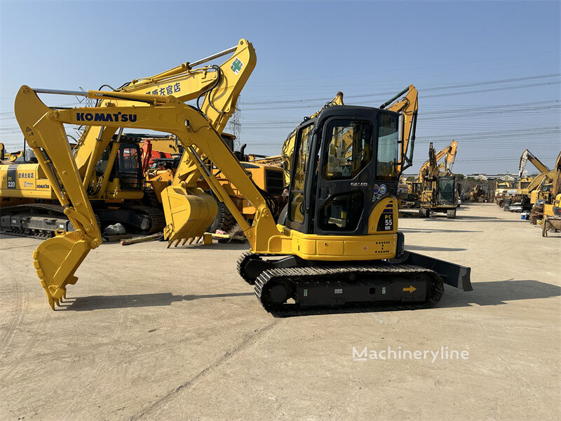 Komatsu PC55MR-3 bager guseničar