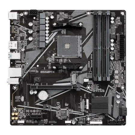 Gigabyte B550M K Matična ploča AM4