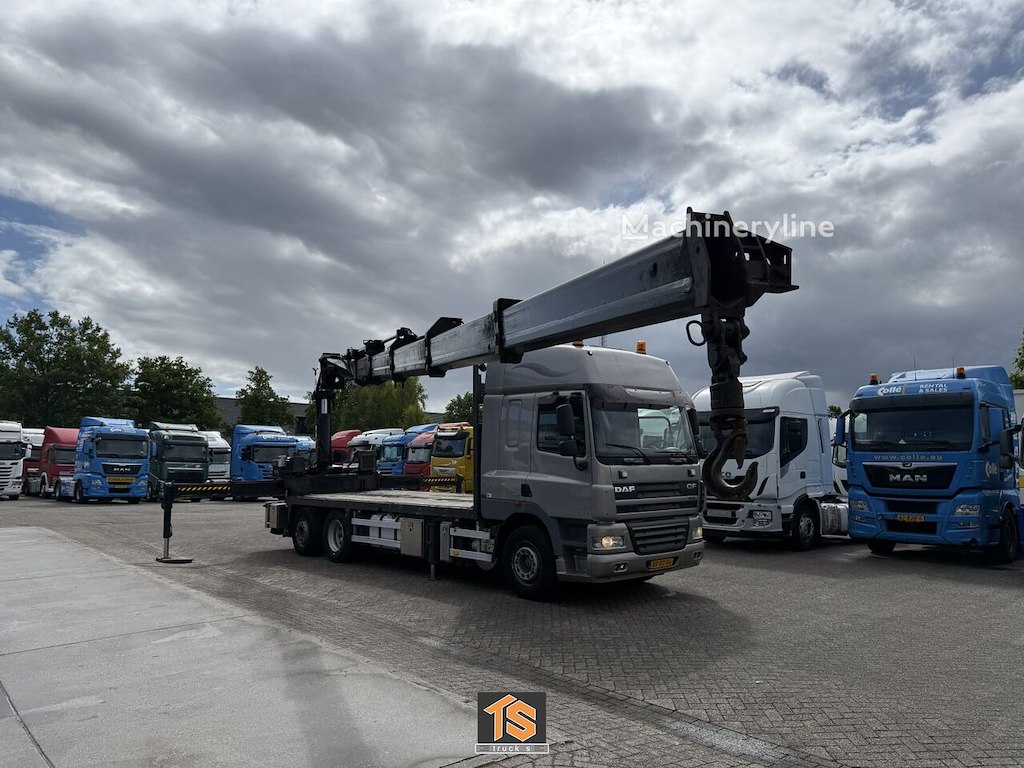 DAF FAN CF85 .460 - AUTOMATIC - EURO 5 - KRAN/CRANE HIAB 377 autodizalica