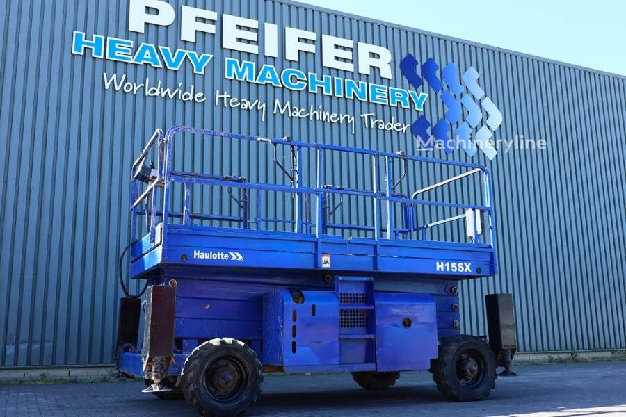 Haulotte H15SX Diesel, 4x4 Drive 15 Working Height, 500kg C makazasta platforma