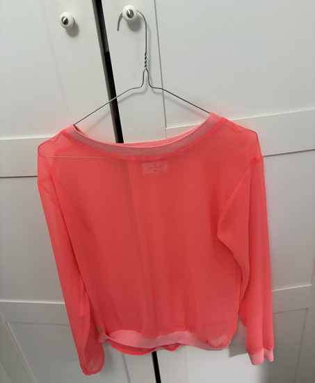 Prozirna neon bluzica
