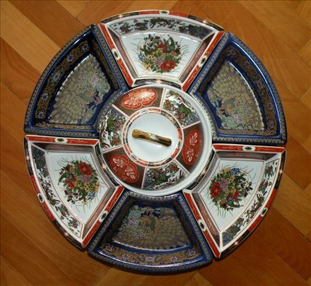 Poslužavnik za predjelo, porcelan