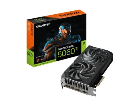 GIGABYTE GeForce RTX 5060 Ti WINDFORCE OC 16G GDDR7 128bit GV-N506TWF2OC-16GD