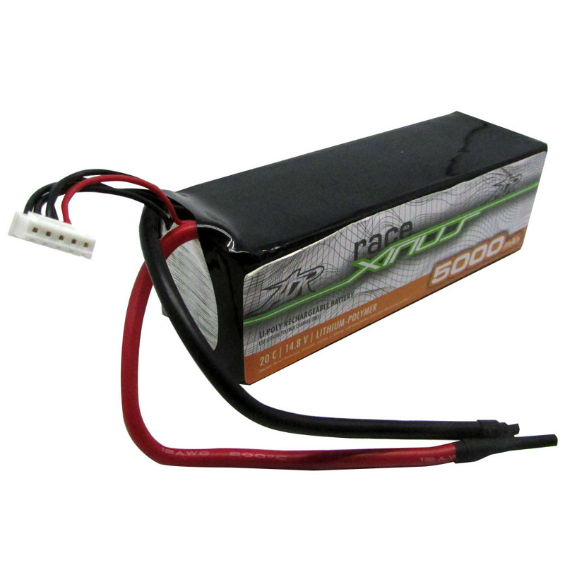 Baterija Li-Po 14.8V 5000mAh 20C za dron Race XINUS