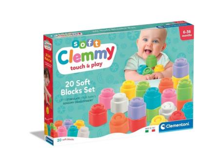 CLEMENTONI CLEMMY CLEMMY KOCKICE SOFT TOUCH 20 KOM ( CL17989 )