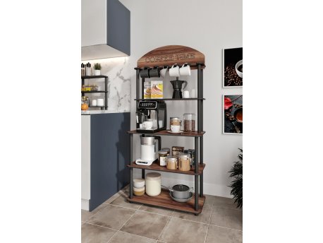 HANAH HOME Coffee Stand polica Time Walnut (282PTR1307)
