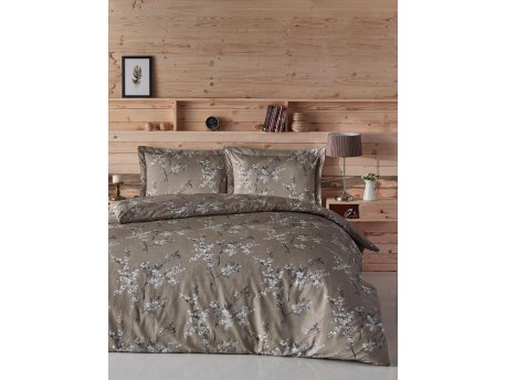 L`ESSENTIEL MAISON Ranforce posteljina (135 x 200) Chicory Brown