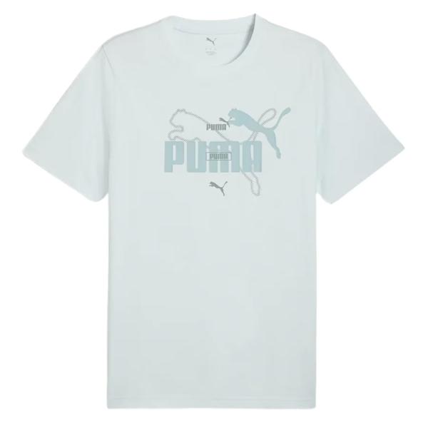 Puma-Svetlo plava muška MAJICA PUMA ESS LOGO LAB SUMMER TEE