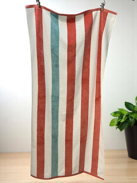 Plažni peškir Stripes 160×82 cm – 100% pamuk A1
