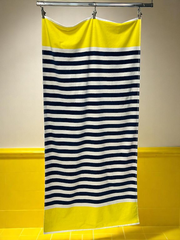 Plažni peškir „Nautic Line“ – 88×184 cm | 100% Pamuk
